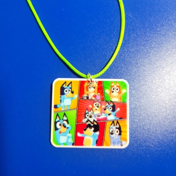 Accessories | Bluey Pendant 18inch Kids Necklace | Poshmark
